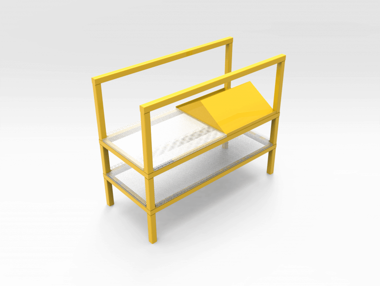 Steel Free Standing Metal Storage Rack - Bendtech Group