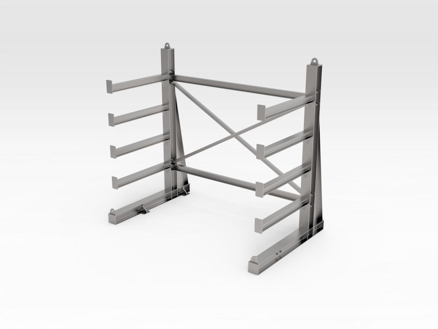 Steel Free Standing Metal Storage Rack - Bendtech Group