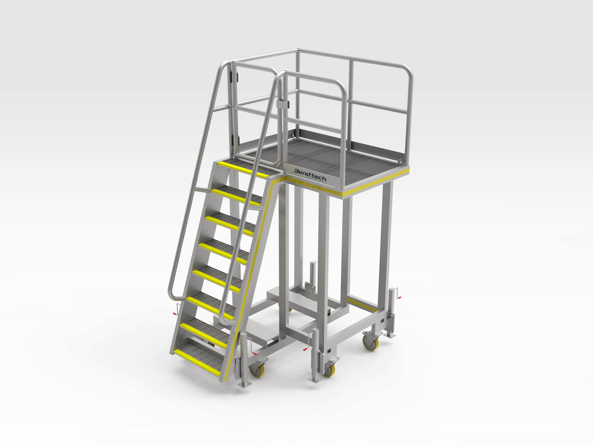 Car Dumper Access Platform - Bend-tech Group